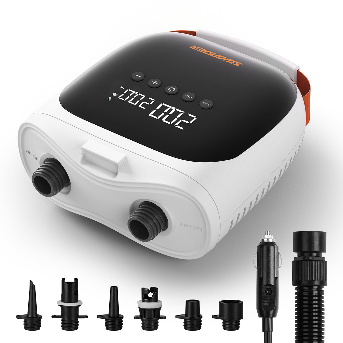 Swonder Paddle Board Pump, 30% Faster Inflation SUP Pump, Compact & 2 ...