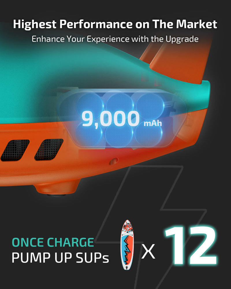 Swonder Seawolf S20Li 9000 mAh Rechargeable SUP Pump – swonder